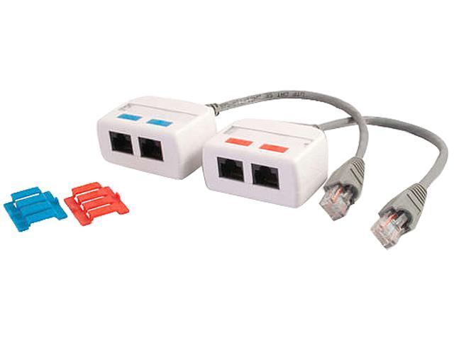 C2G / Cables to Go 37049 RJ45 Network Splitter/Combiner Kit - Newegg.com