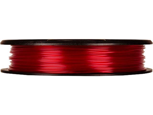 MakerBot Translucent Red PLA Filament (Small Spool) - Newegg.com