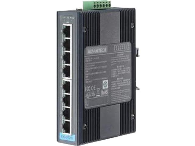 Advantech - EKI-2728I-CE - Advantech 8-port Industrial Unmanaged GbE ...
