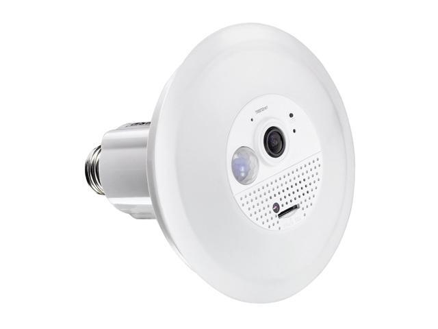 TRENDnet TWC-L10 Indoor HD Wi-Fi Light Bulb Surveillance Camera ...