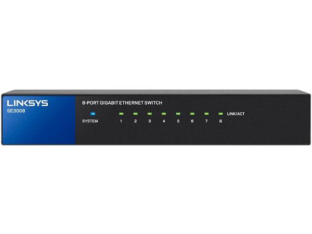 Linksys SE3008 8-Port Gigabit Ethernet Switch - Newegg.ca