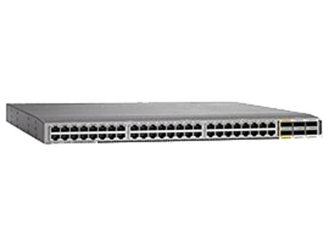 Cisco - N2K-C2348TQ4F - Nexus 2348TQ with 4 Bidi or 2FET-40G and 8FET ...