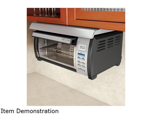 BLACK+DECKER TROS1000D Space Maker Digital Toaster Oven, Stainless ...