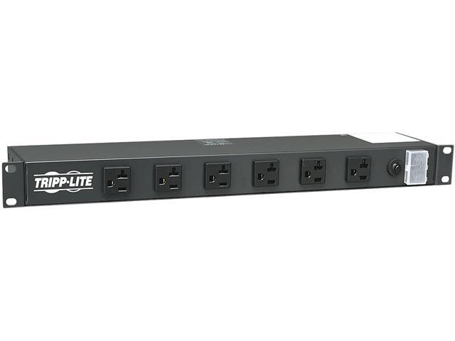 TRIPP LITE POWER STRIP 19IN 1U 20AMP RACKMOUNT - Newegg.com