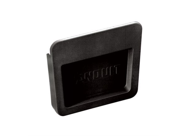 Panduit FiberRunner® End Cap - Black - 1 - Polycarbonate - Newegg.com