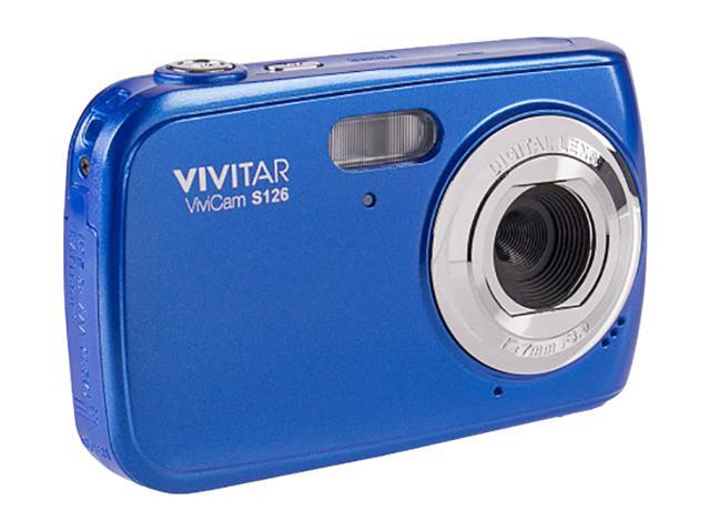 Vivitar 16.1 MP Digital Camera with 1.8" Preview Screen - Blue - Newegg.com