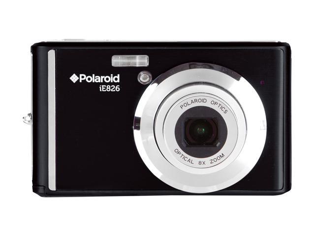 Polaroid IE826-BLK 18.0 MP Digital Camera with 2.4" Preview Screen ...
