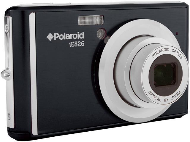 Polaroid IE826-BLK 18.0 MP Digital Camera with 2.4" Preview Screen ...
