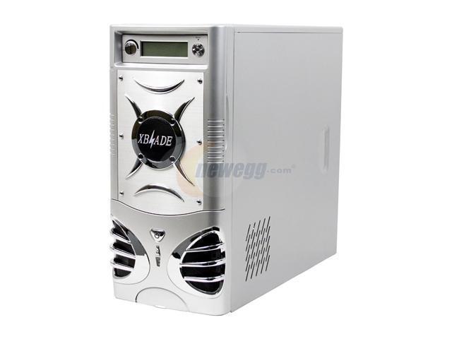 ATOP XBlade AT859A-SV-LCD Silver Computer Case - Newegg.com