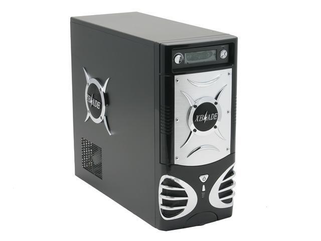 ATOP XBlade AT859A-BK-LCD Black/Silver Computer Case - Newegg.com