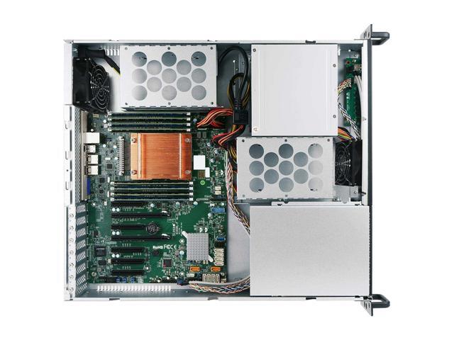 IN WIN IW-R200-02N Silver 2U Rackmount Open-Bay 2U Short Depth Server ...