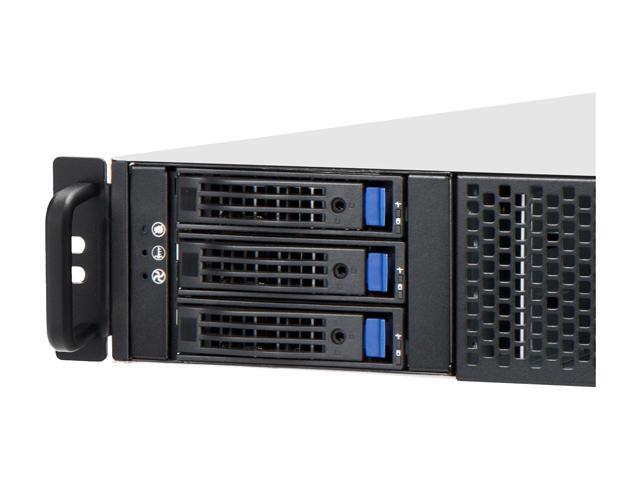 IN WIN IW-R200-02N Silver 2U Rackmount Open-Bay 2U Short Depth Server ...