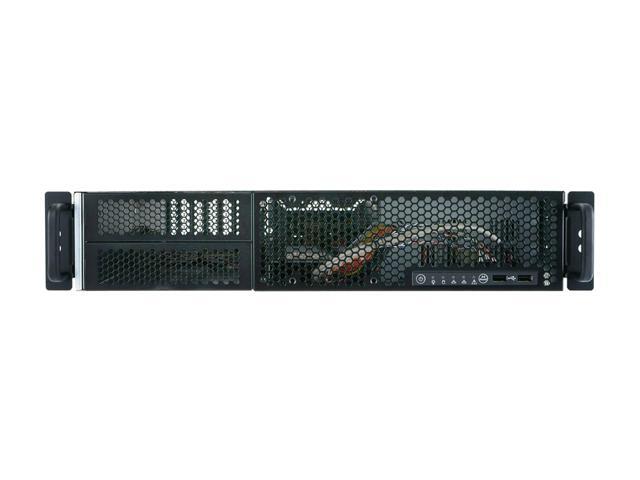 IN WIN IW-R200-02N Silver 2U Rackmount Open-Bay 2U Short Depth Server ...