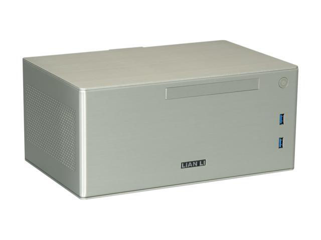LIAN LI Silver PC-Q09FNA Mini ITX Media Center / HTPC Case - Newegg.ca