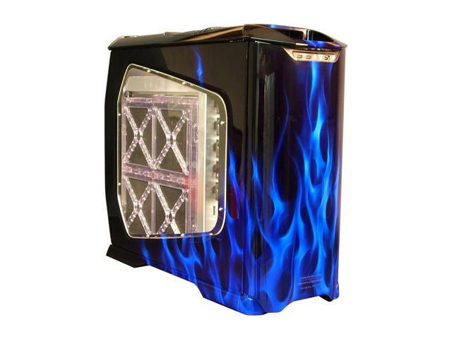 Cooler Master CSX Blue Flame CX-830BLFM-01 Black/ Blue Computer Case ...