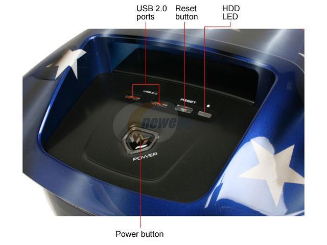 Cooler Master CSX 830 CX-830DSPD-01 Blue Computer Case - Newegg.com