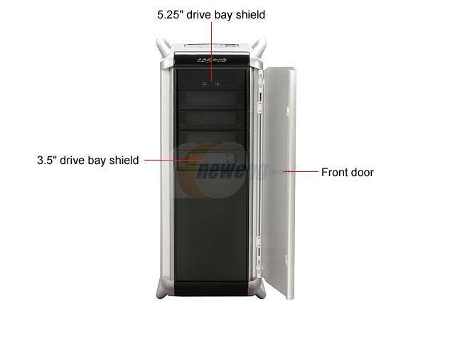 Cooler Master COSMOS 1000 RC-1000-KSR1-GP Black/ Silver Computer Case ...