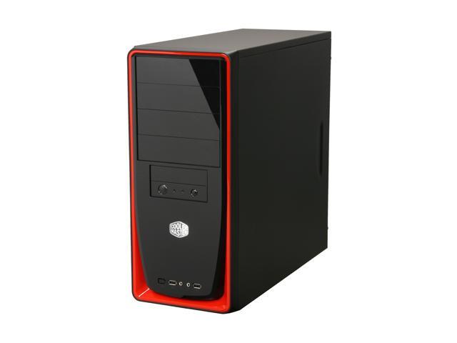 Cooler Master Elite 310 RC-310-RWN1-GP Black / Red Computer Case ...