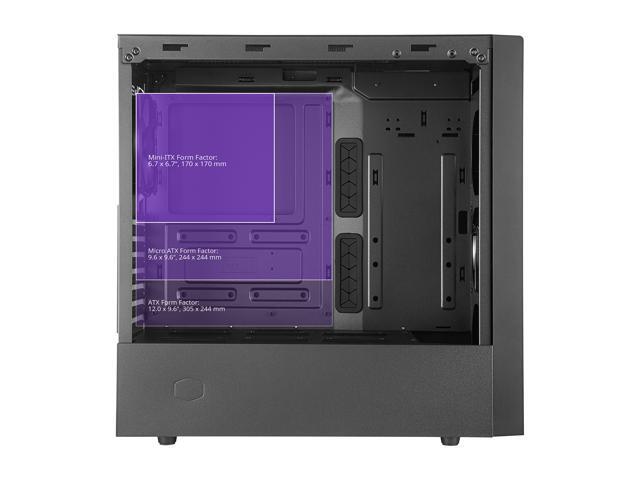 Cooler Master MasterBox NR600 w/ Front Mesh and Tempered Glass - Newegg.ca