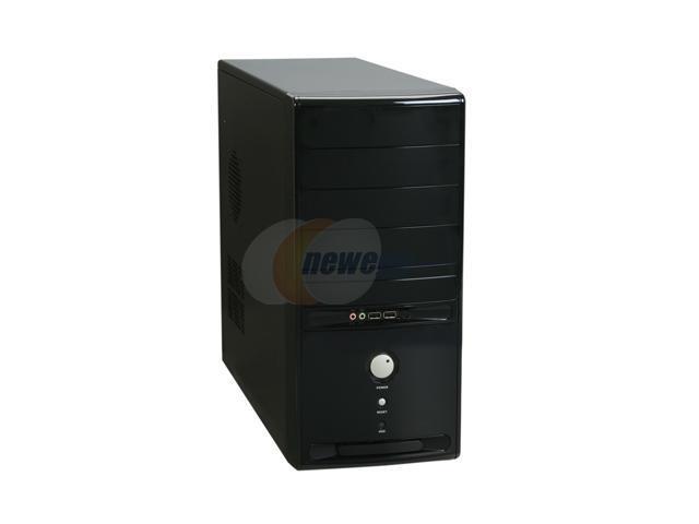 HEC 6C28BB8S Black ATX Mid Tower Computer Case with Ultra Silent ...