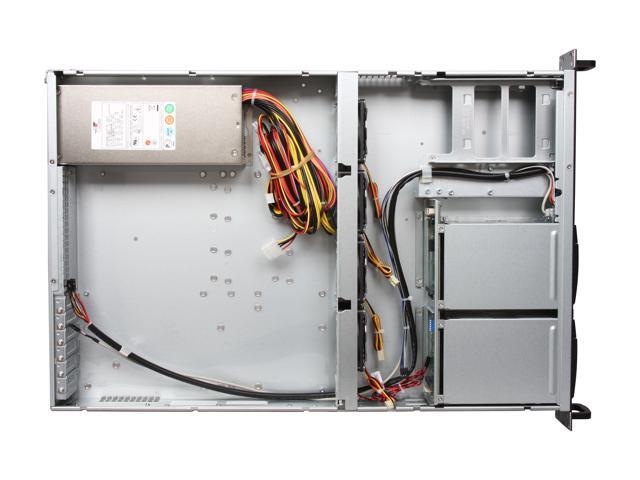 Chenbro Case RM21706T-510L 2U DP with Low Profile Rear Window, 6 x ...