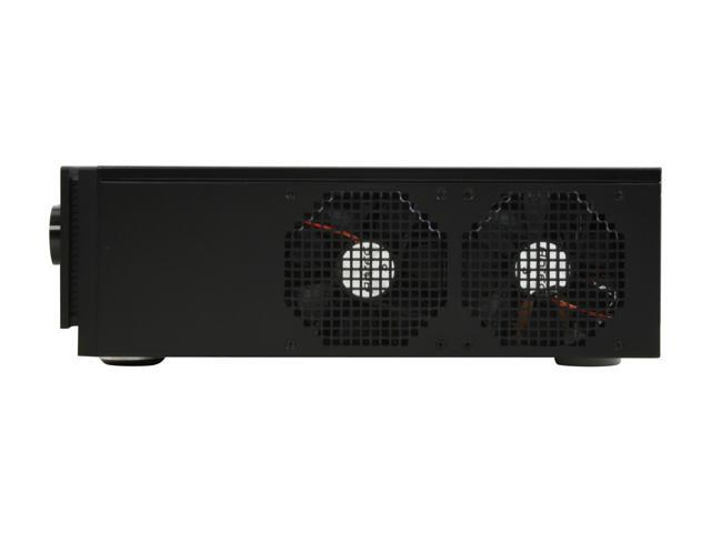 Antec Black Fusion Remote Black Micro ATX Media Center / HTPC Case ...