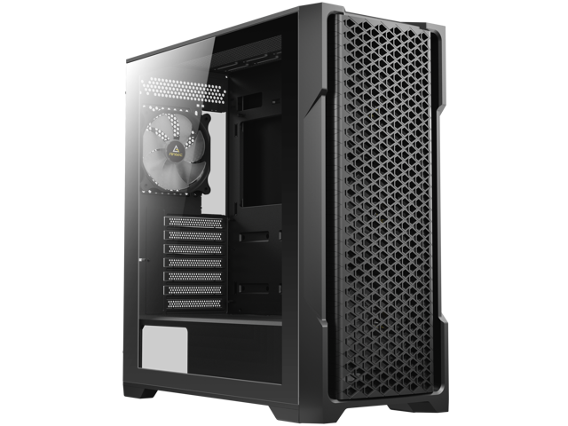ANTEC AX Series AX90 Mid-Tower ATX Gaming Case, High-Airflow Mesh Front Panel, 4 x 120mm ARGB ...