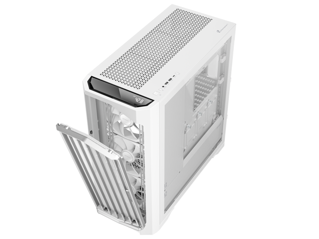 Antec Performance 1 FT White, RTX 40 Series GPU Support, Temp. Display ...