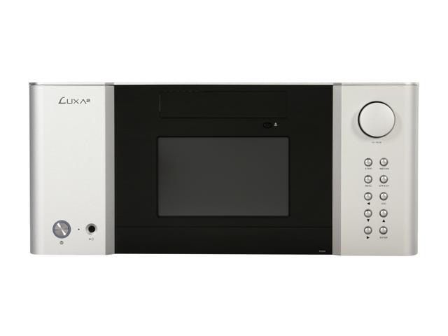 LUXA2 Black/Silver LM300 Touch Pro ATX Media Center / HTPC Case ...