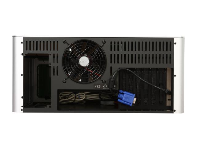 LUXA2 Black/Silver LM300 Touch Pro ATX Media Center / HTPC Case ...