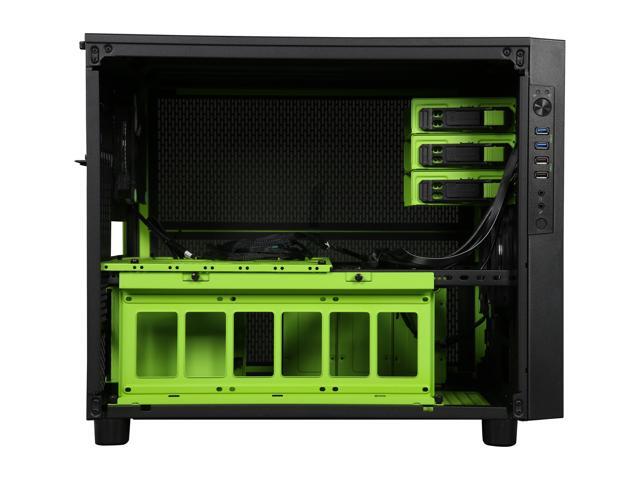 Thermaltake Core X5 CA-1E8-00M8WN-00 Green/Black Riing Edition E-ATX ...