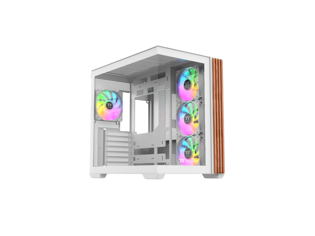 Thermaltake View 380 WS ARGB; Mid Tower Chassis; Side Wood Trim ...
