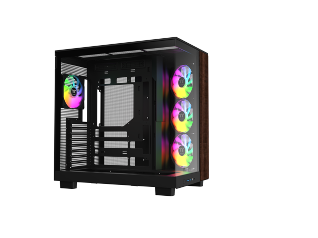 Thermaltake View 380 XL WS ARGB; Mid Tower Chassis; Side Wood Trim ...