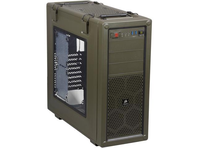 Corsair Vengeance C70 (CC-9011018-WW) Military Green Computer Case ...