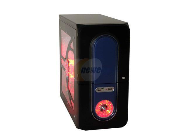 Open Box: POWMAX CP803-2 Black/Blue Computer Case - Newegg.com