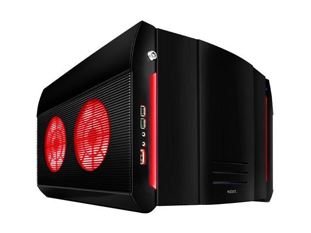 NZXT ROGUE Crafted Series BLACK ROGUE w. RED LED Black Computer Case ...