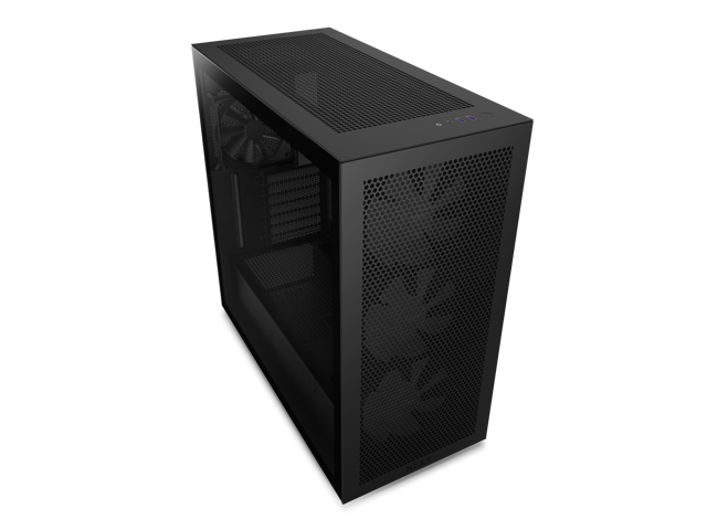 NZXT H Series H7 (2023) Flow RGB Edition ATX Mid Tower Chassis Black ...