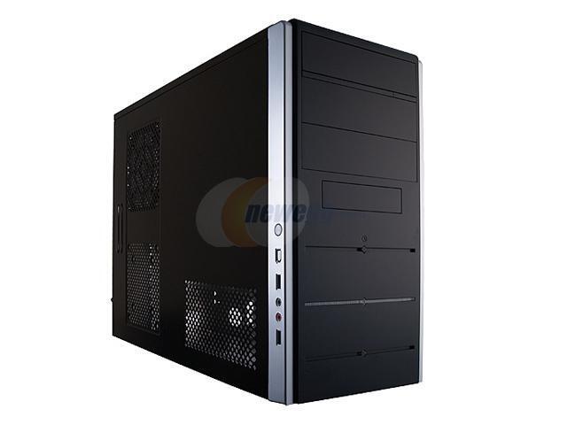 Rosewill RZS06 SLV Black/ Silver Sturdy SECC Steel ATX Mid Tower ...
