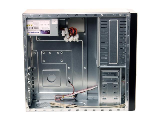 LOGISYS Computer SKYRISE CS500BK Black/Silver Computer Case - Newegg.com