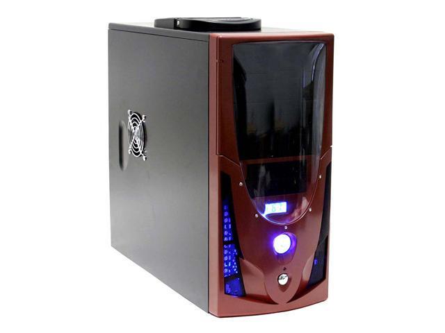 MAXTOP Hunter CSX-501 RD Black/Red Computer Case - Newegg.com