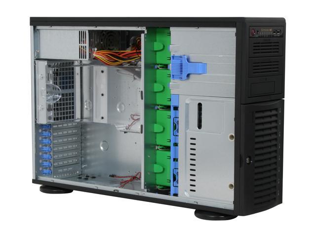 SUPERMICRO CSE-743T-645B Black 4U Pedestal Chassis - Newegg.com
