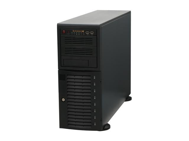 Open Box: SUPERMICRO CSE-743S1-R760B Black 4U Pedestal Server Case ...