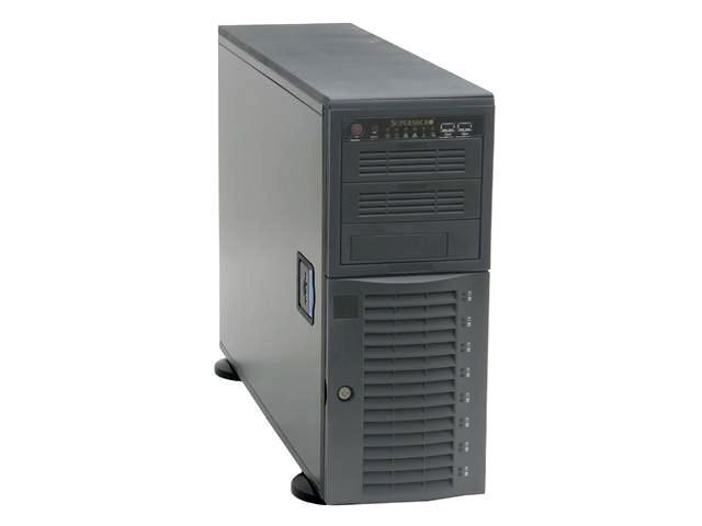 SUPERMICRO CSE-743i-650B Black 4U Rackmount Server Chassis - Newegg.com