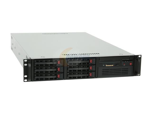 SUPERMICRO CSE-823T-550LPB Black 2U Rackmount Server Case - Newegg.com