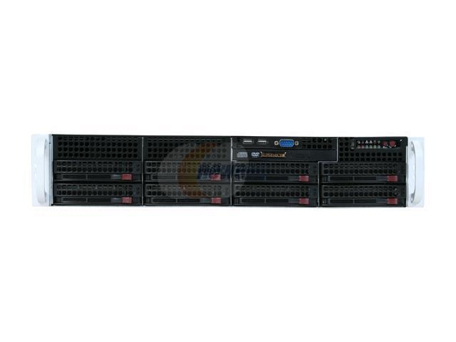 SUPERMICRO CSE- 825TQ- R700LPB Black 2U Rackmount Server Case - Newegg.com