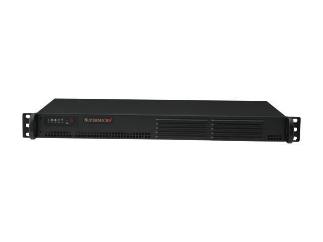 SUPERMICRO CSE-502-200B Black 1U Rackmount Server Case - Newegg.ca