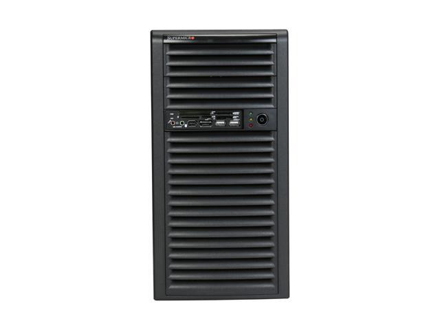 SUPERMICRO SuperChassis CSE-731D-300B Black Mid-tower Server Chassis ...