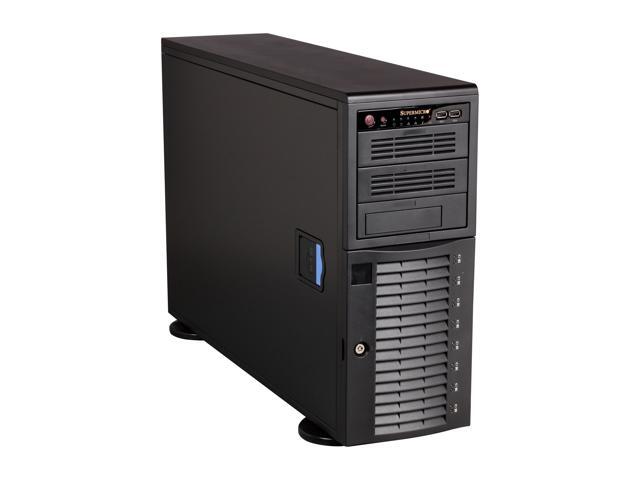 Open Box: SUPERMICRO SuperChassis CSE-743T-665B Black 4U Pedestal ...