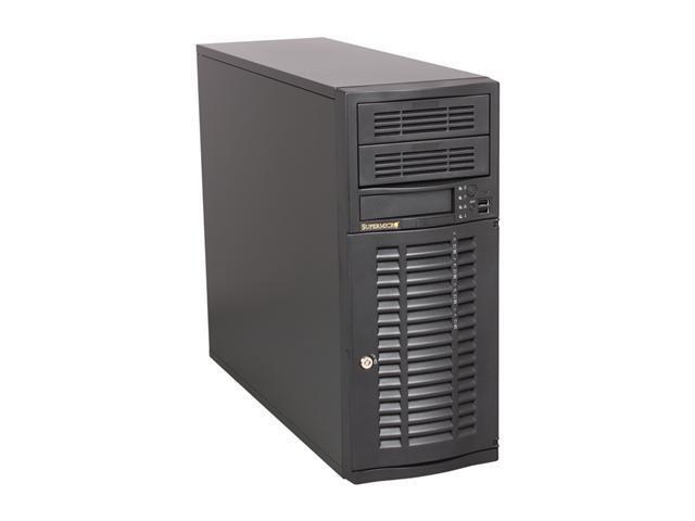 SUPERMICRO SuperChassis CSE-733TQ-665B Black Pedestal Server Case ...
