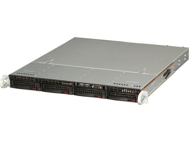 SUPERMICRO CSE-813MTQ-R400CB Black 1U Rackmount Server Case - Newegg.com